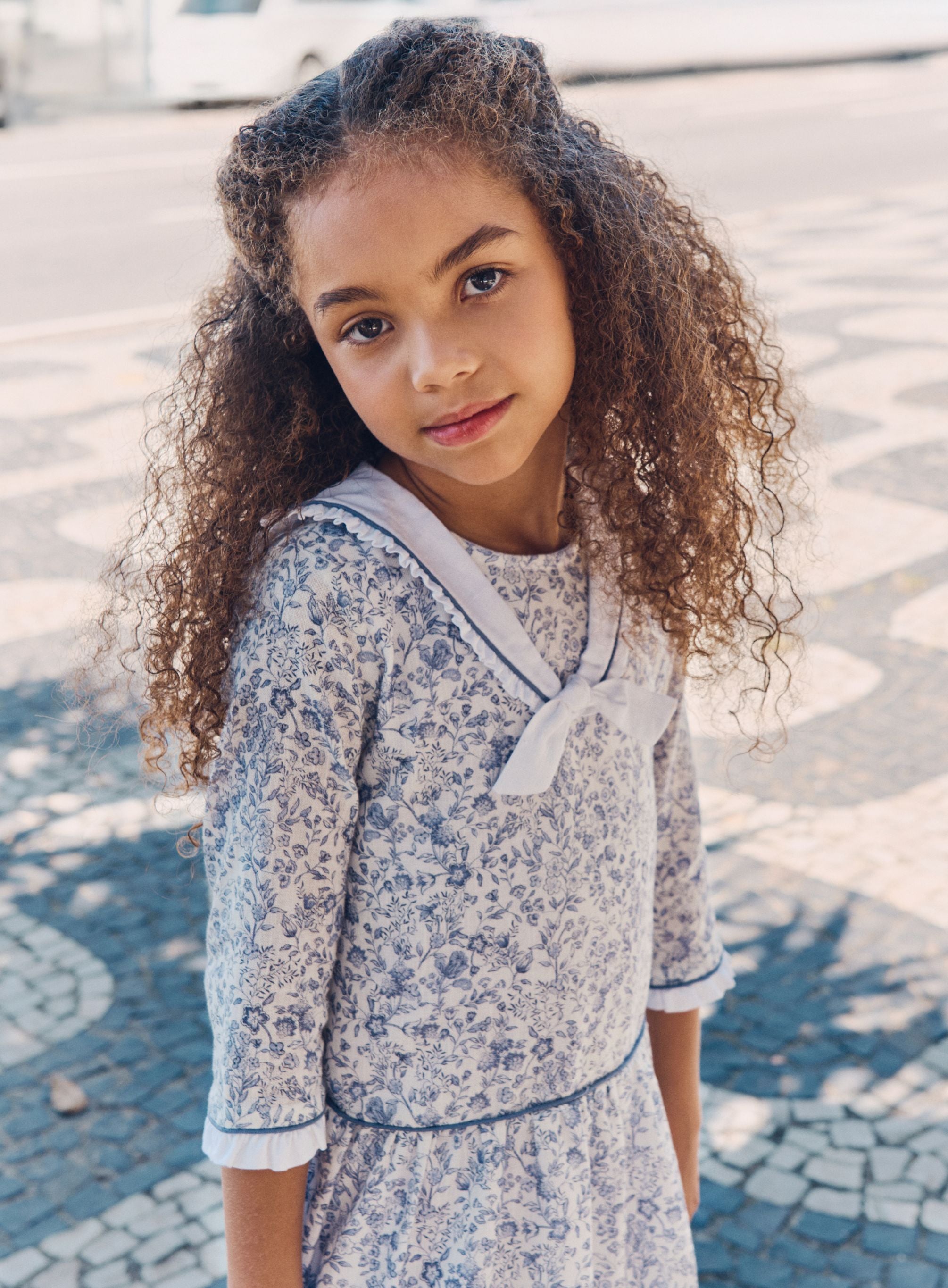 Aranda Girl Dress, Openwork Socks & Mary Jane Shoes Outfit Bundle | La ...