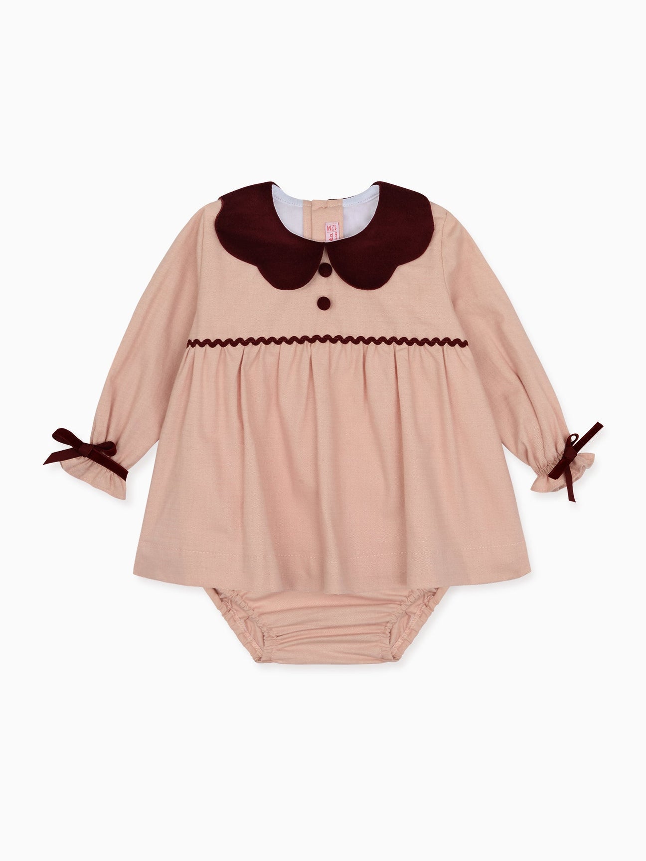 Pink Julieta Baby Girl Set | La Coqueta Kids UK