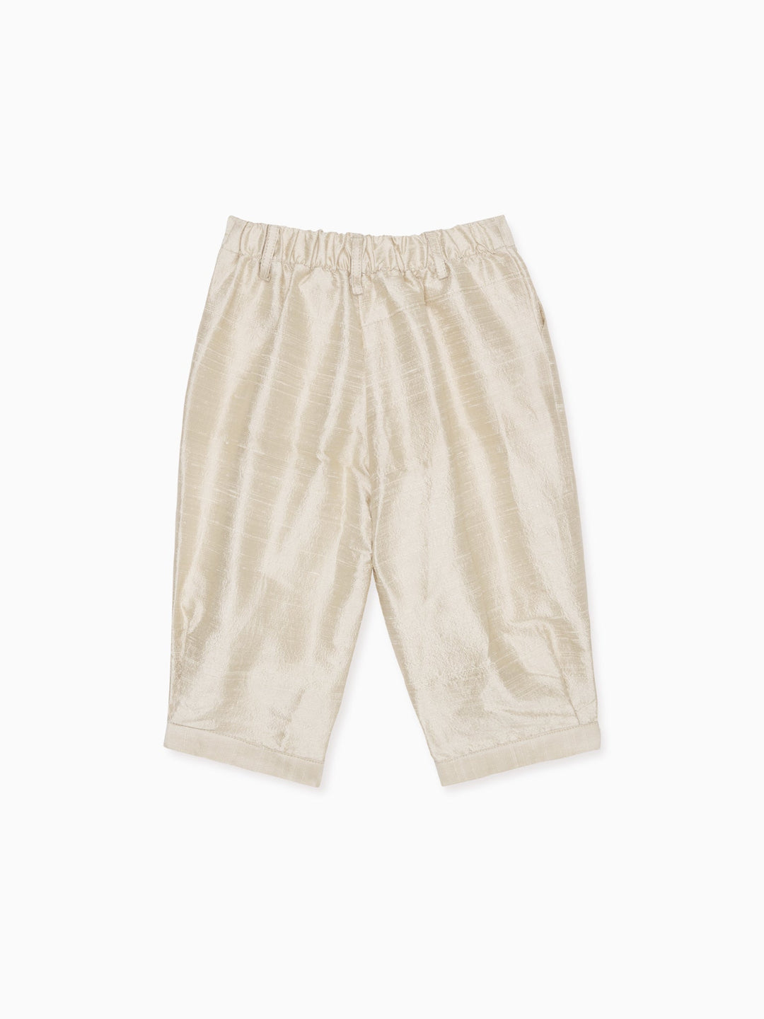 Champagne Lupino Silk Boy Knickerbocker – La Coqueta Kids
