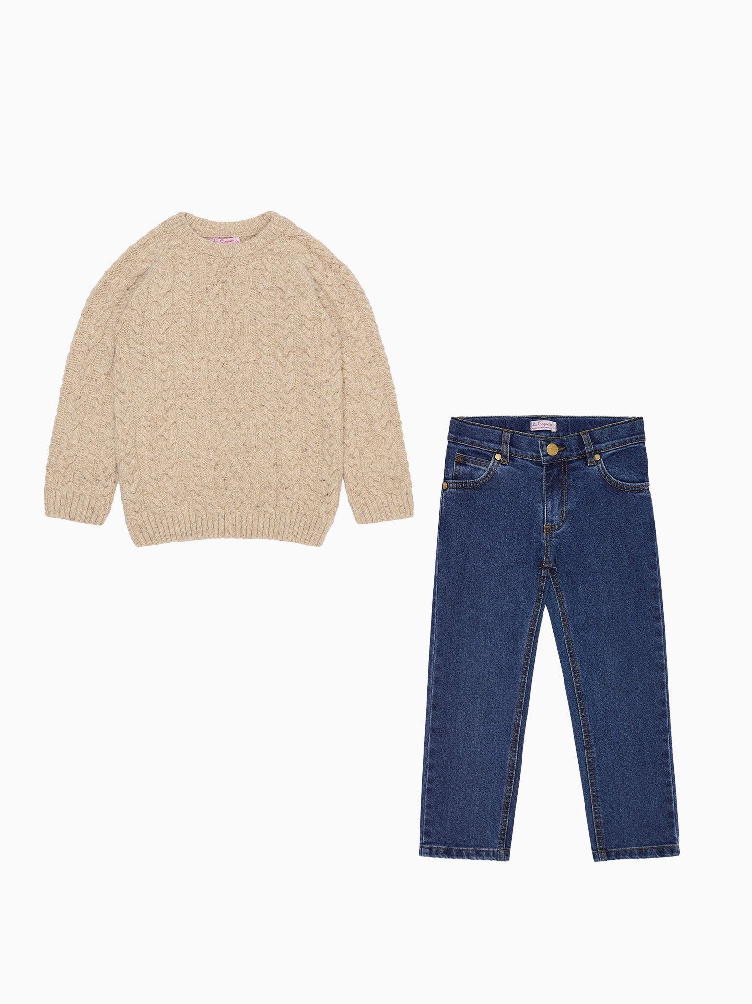 Maximo Jumper & Romeo Jeans Boy Outfit Bundle – La Coqueta Kids